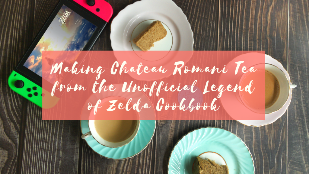 Making Chateau Romani Tea from the Unofficial Legend of Zelda Cookbook ...