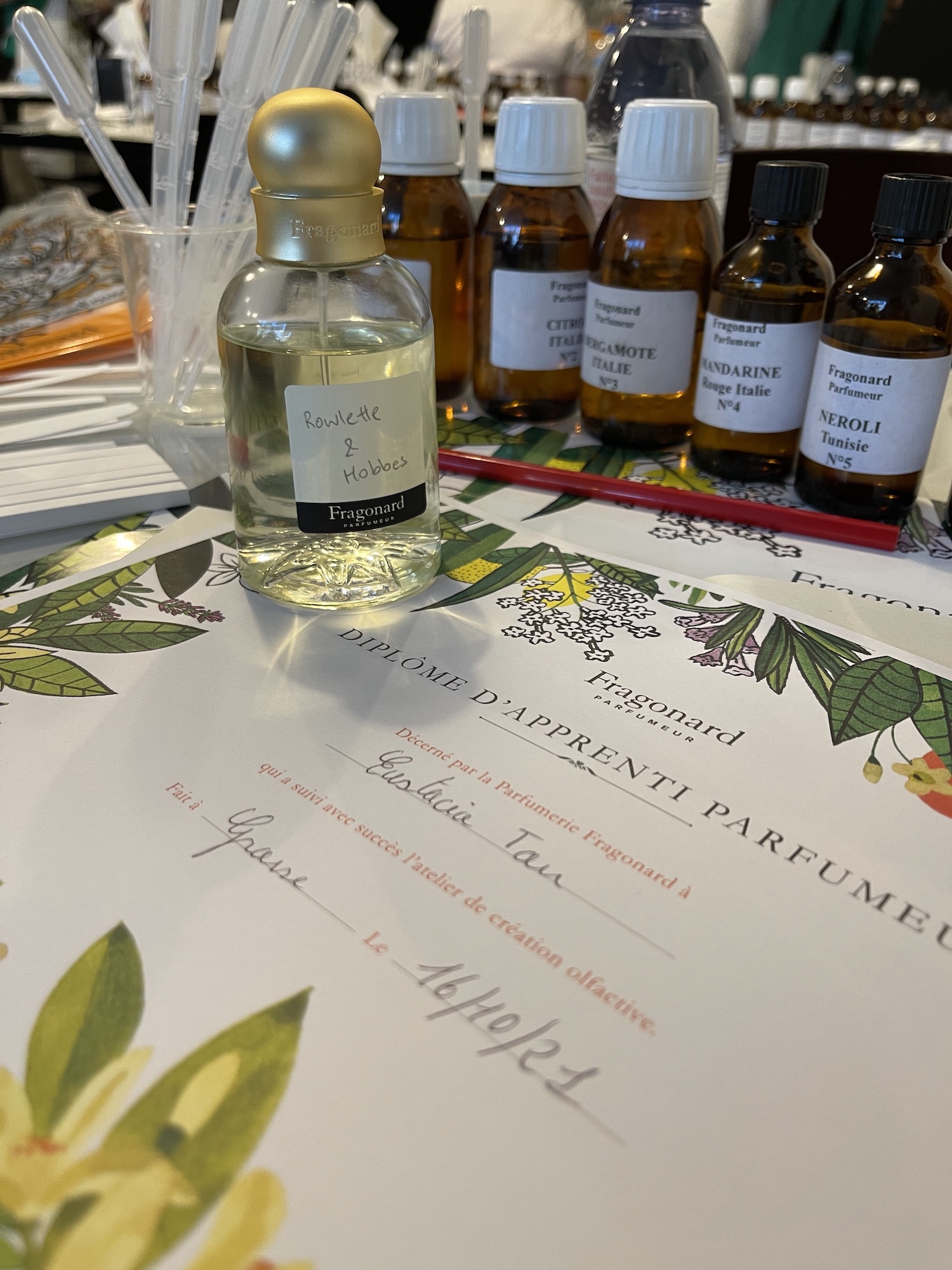 Grasse Trip #2: Attending a Perfume Workshop conducted in French ...