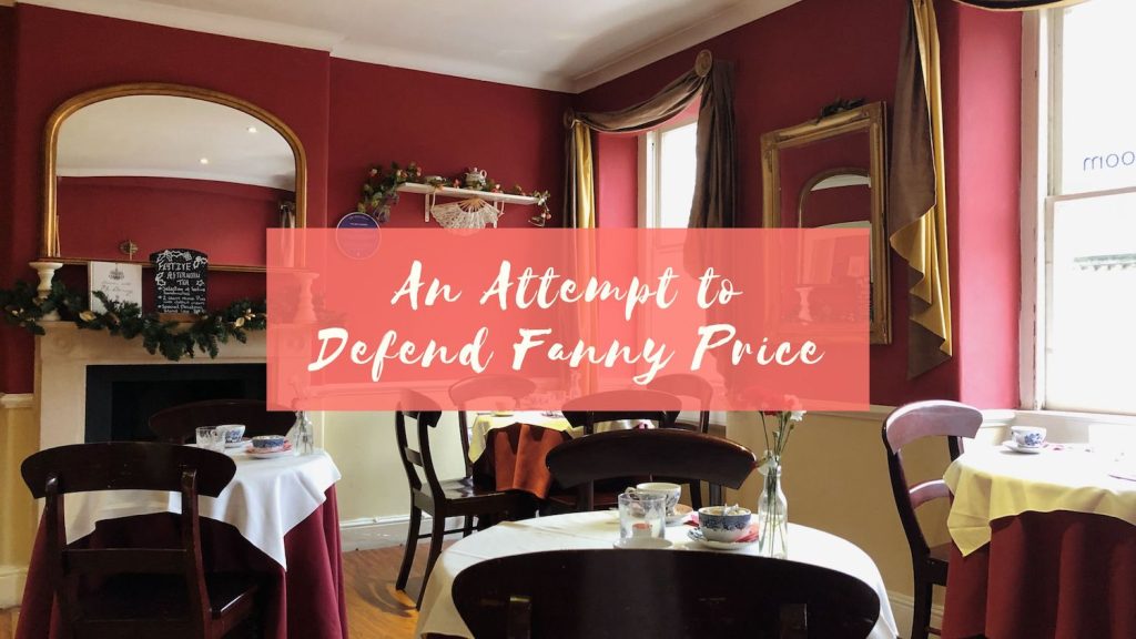 An Attempt to Defend Fanny Price (Book: Mansfield Park by Jane Austen ...